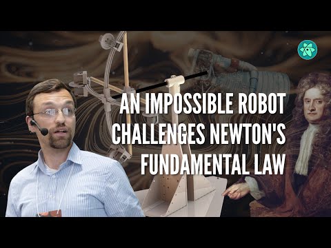 An impossible robot challenges Newton's fundamental law