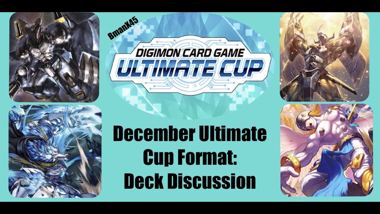 Digimon TCG: Dec Ultimate Cup Format - Deck Discussion - YouTube