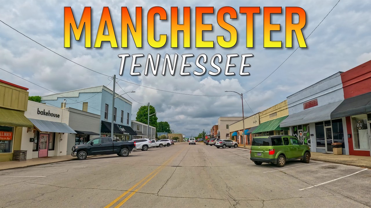 Manchester Tennessee Driving Through - YouTube