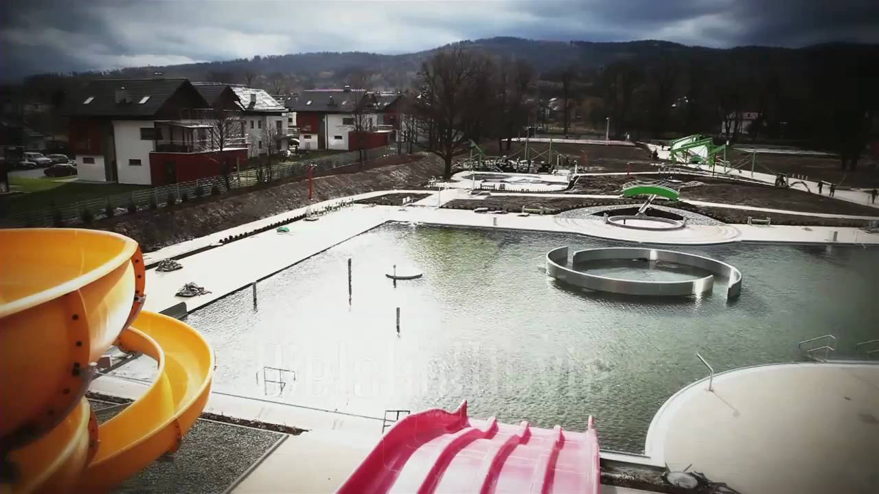 Nowy basen w Bielsku-Białej - YouTube