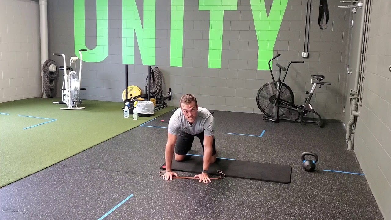 Unity Fitness - RB Quadruped Single Arm Pullapart - YouTube