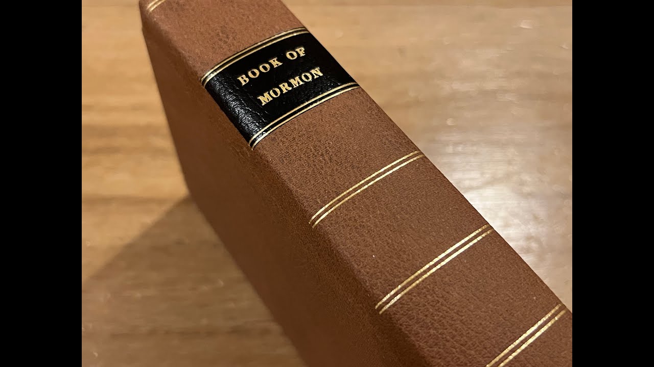 The Grandin Artisans 1830 Replica Book of Mormon, by Stratford Books ...