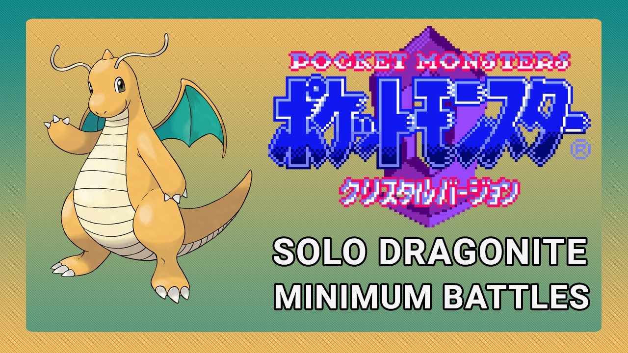Can You Beat Pokémon Crystal With Just A Dragonite and Minimum Battles ...
