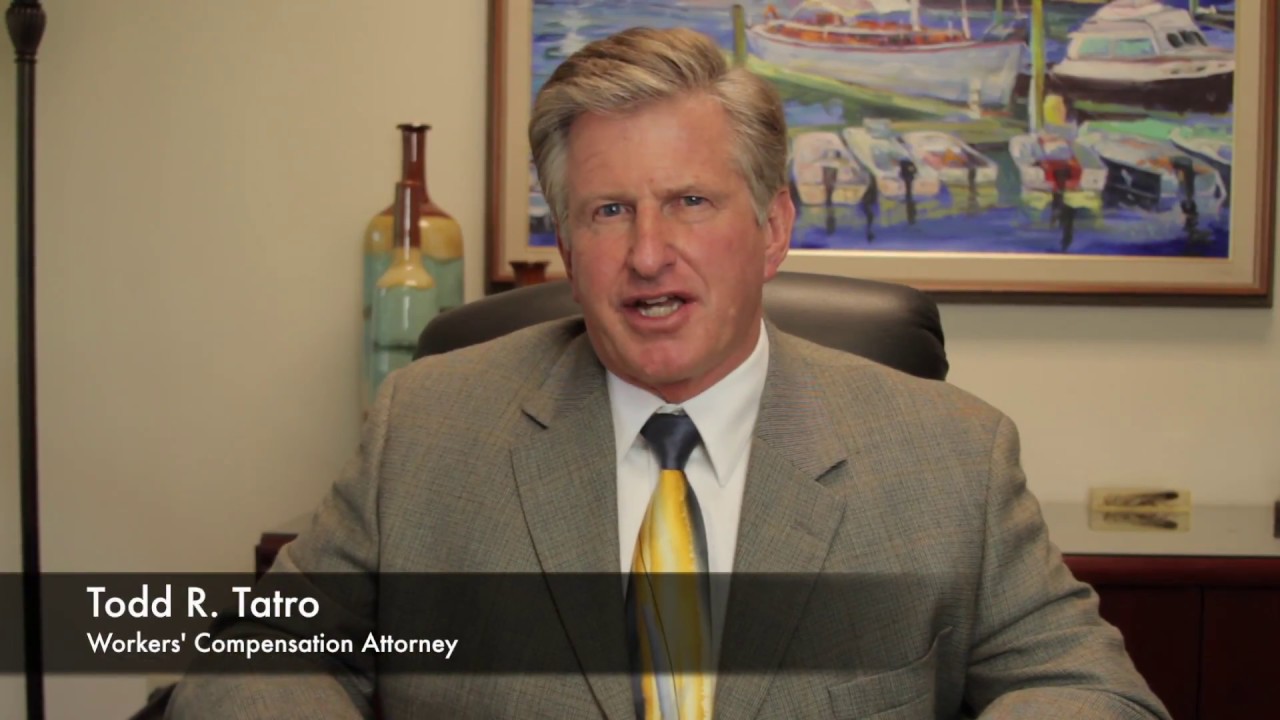 Workers' Compensation Attorney Todd R. Tatro - YouTube