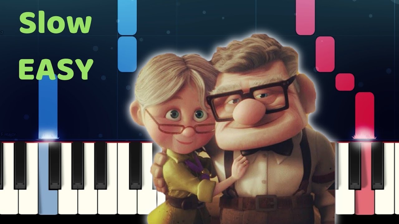 Married Life - UP THEME SONG - Easy Piano Tutorial with Sheet Music ...