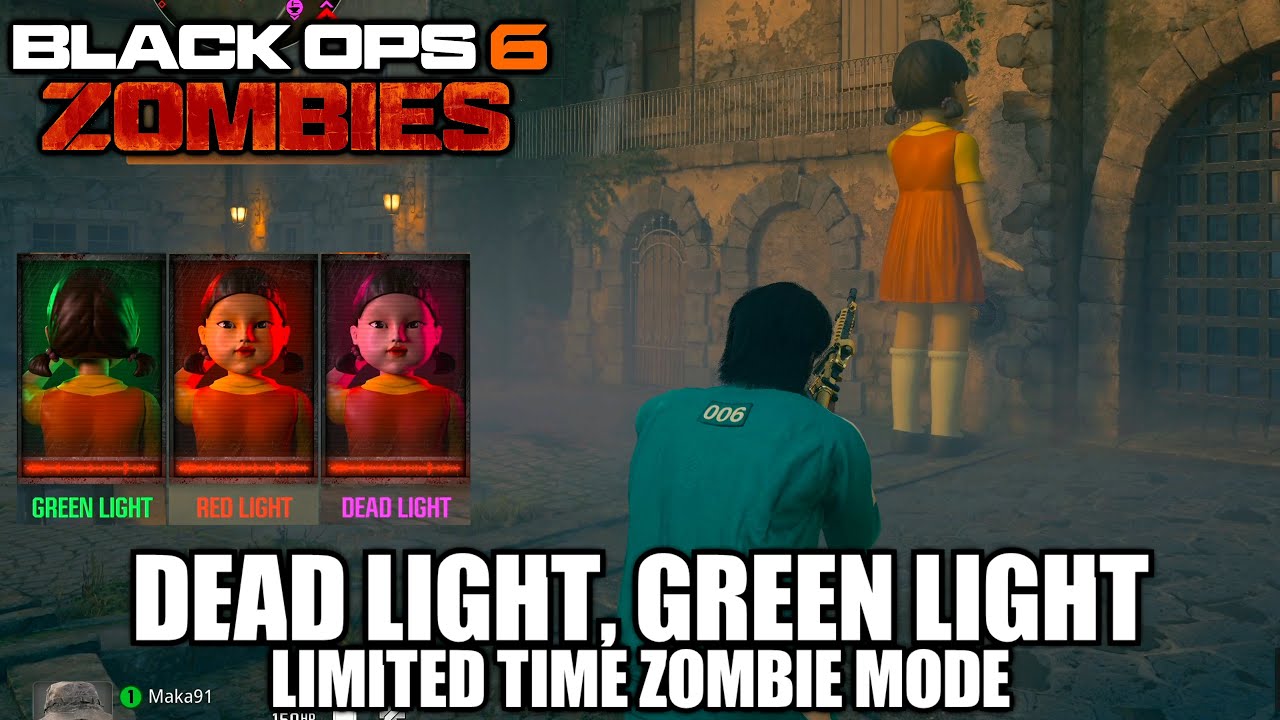 COD Black Ops 6 Zombies - Squid Games 2 Game Mode (Dead Light, Green Light) - YouTube