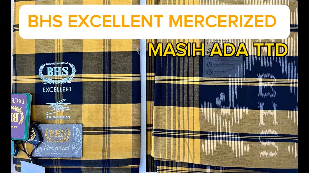 BHS EXCELLENT MERCERIZED MASIH ADA TTD - YouTube
