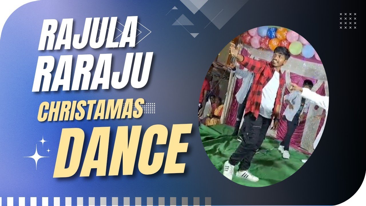 Rajula Ra Raraju | Telugu Christmas song 2023 | Dance song - YouTube