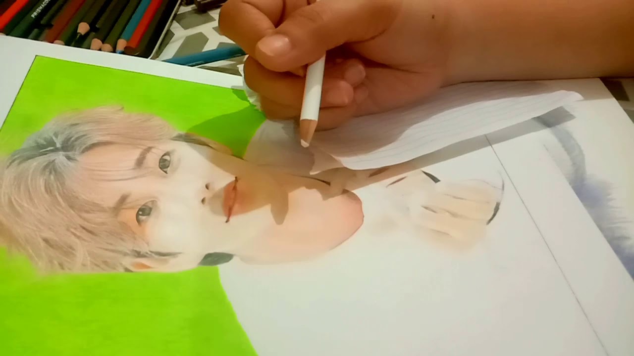 ASTRO MJ - timelapse drawing - YouTube