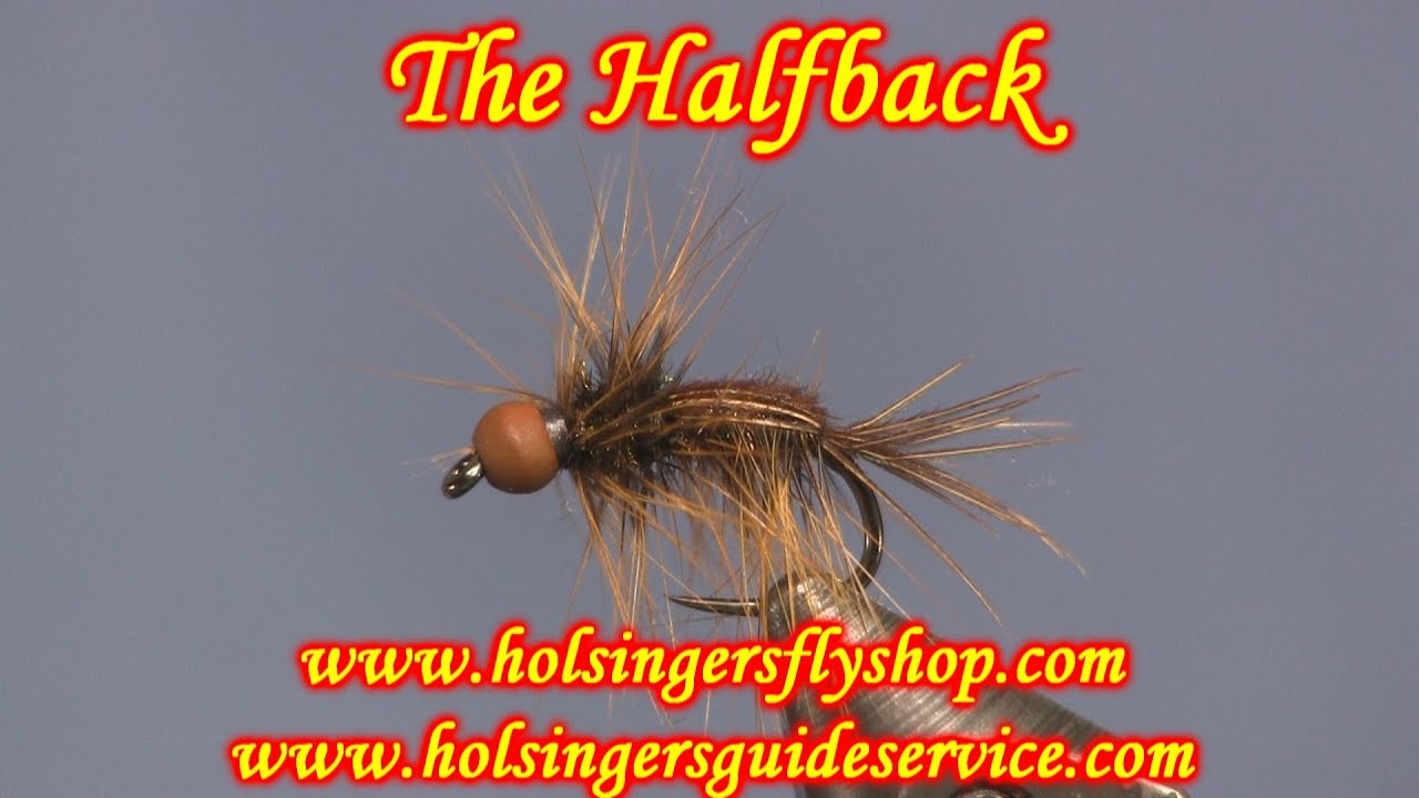 How To Tie, The Halfback, Holsinger's Fly Shop - YouTube