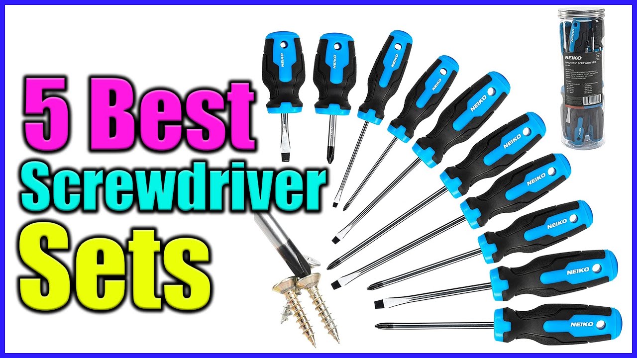 Top 5 Best Screwdriver Sets To Tackle Repairs, Assembling or ...