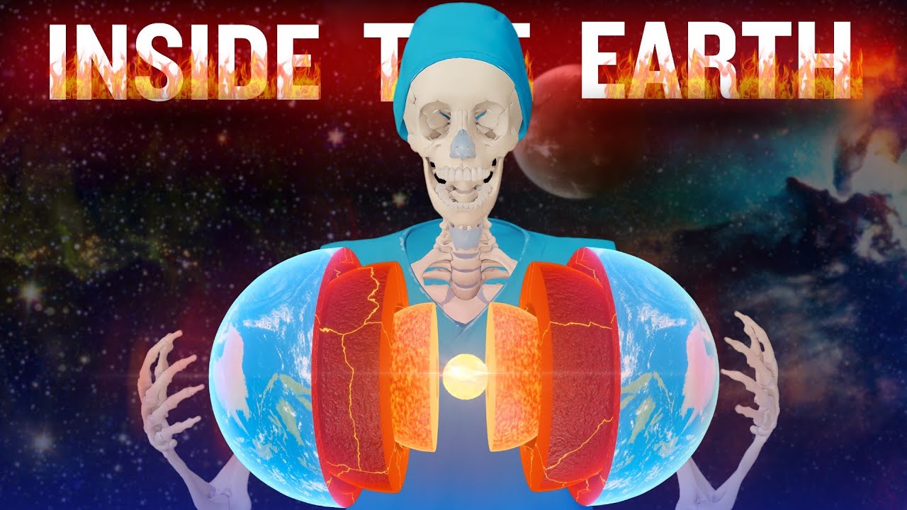What is inside the Earth? | Layers of the Earth | (3D Animation) #3d ...