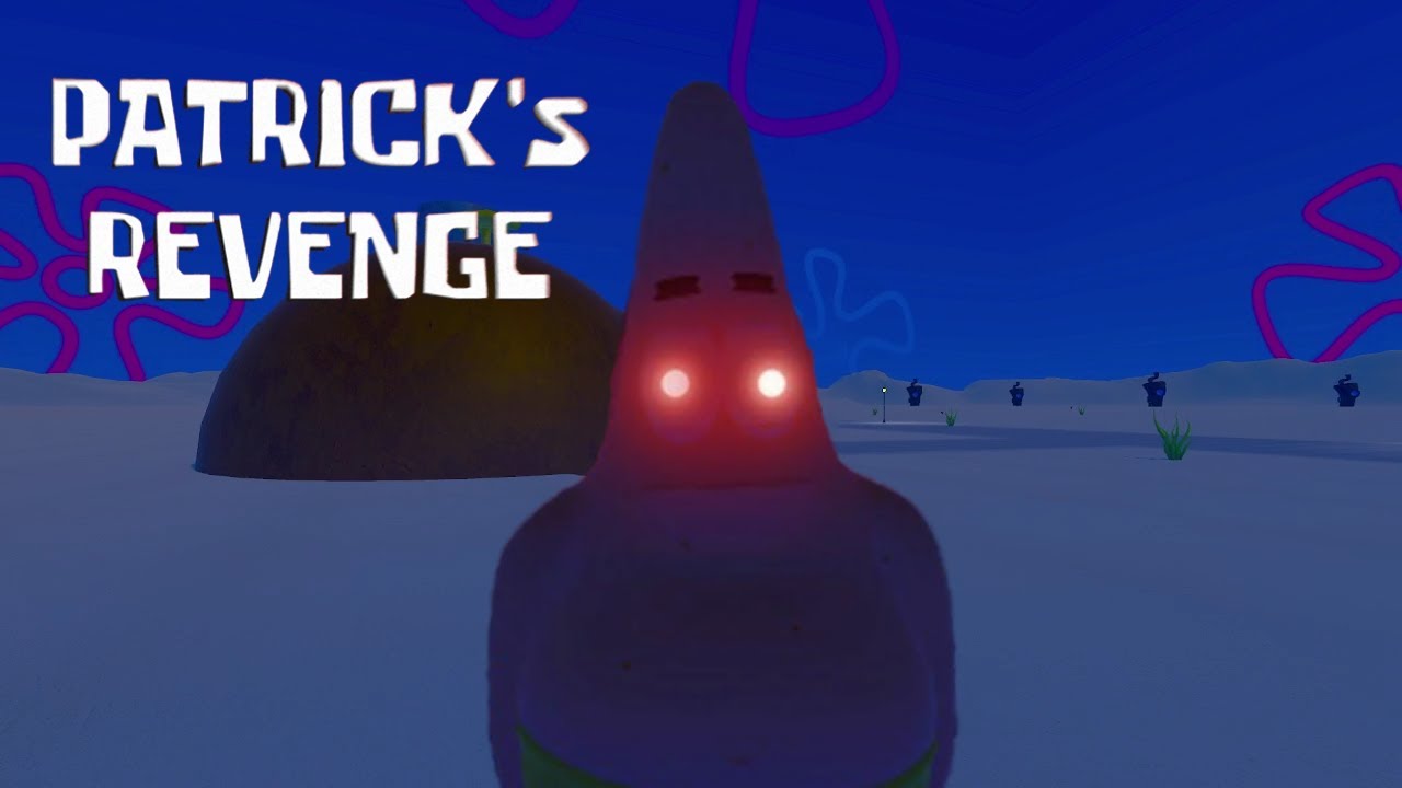 EVIL PATRICK LEAVE ME ALONE!! - (SPONGEBOB HORROR) - FULL GAME + ENDING ...