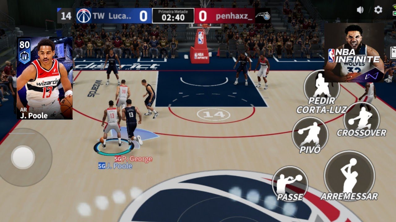 NBA INFINITE MOBILE REVIEW JORDAN POOLE - YouTube