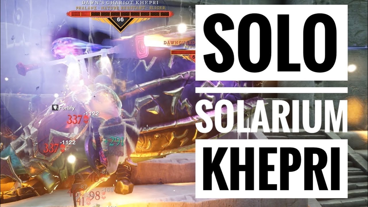 solarium khepri solo in brimstone - YouTube