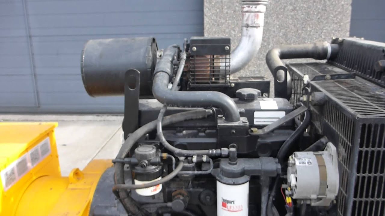 SDMO JS80K 88KVA JOHN DEERE, 21 HRS. 2001 | SNS699 - YouTube
