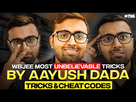 🤯WBJEE 2024 unbelievable tricks by Aayush Dada | Tricks & Cheat Codes #796 #wbjee #tricks # ...