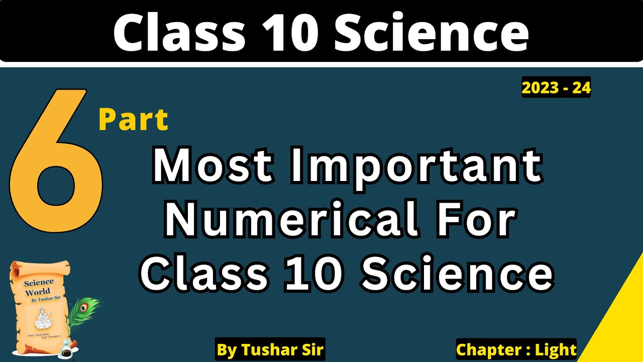 Class 10 Science Light | Light reflection and refraction | Part 6 - YouTube