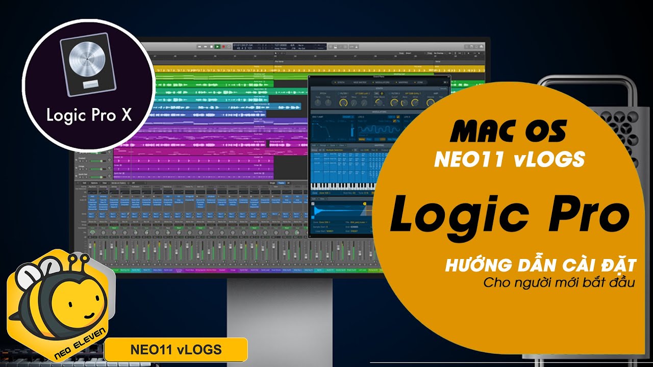 Neo11 Vlogs #1 | Hướng Dẫn Cài Đặt Logic Pro X Trên MacOS (How to ...