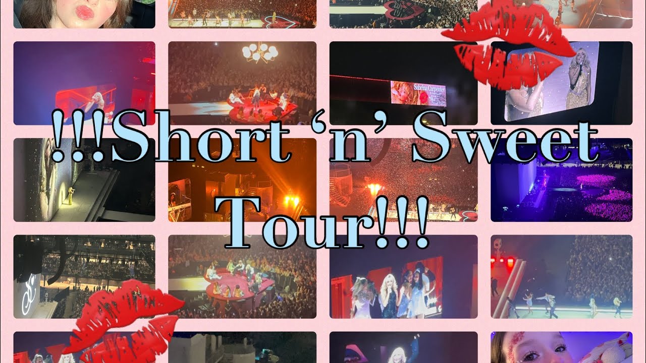 SHORT N’ SWEET TOUR!!! 💜 #sabrinacarpentertour - YouTube