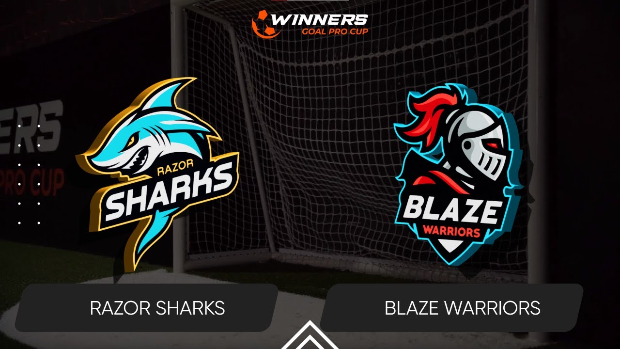 Winners Goal Pro Cup. Razor Sharks - Blaze Warriors 13.04.24. Weekend ...