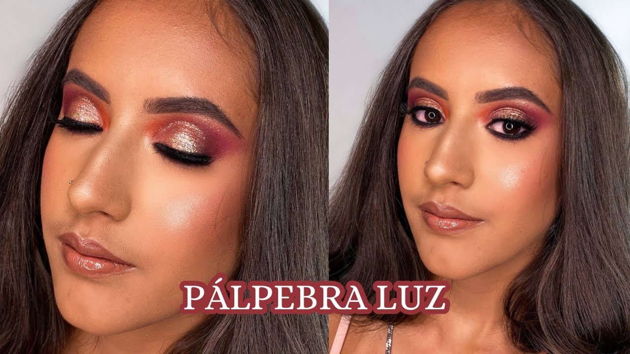 MAQUIAGEM PÁLPEBRA LUZ - MAQUIANDO CLIENTE - YouTube