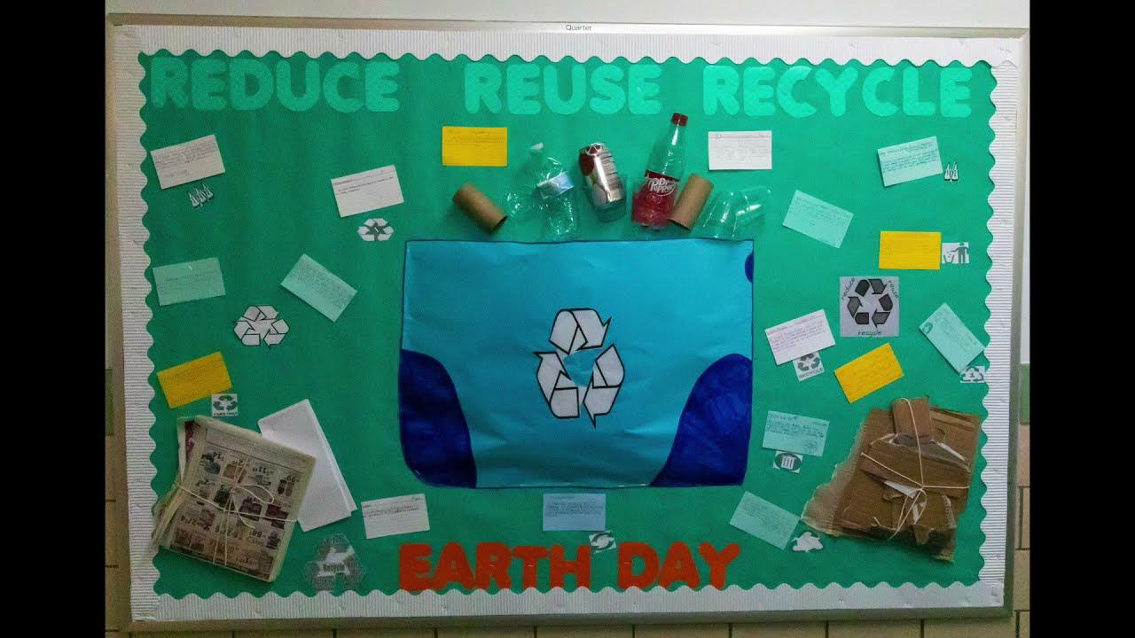 Earth Day 2021 Bulletin Boards - YouTube