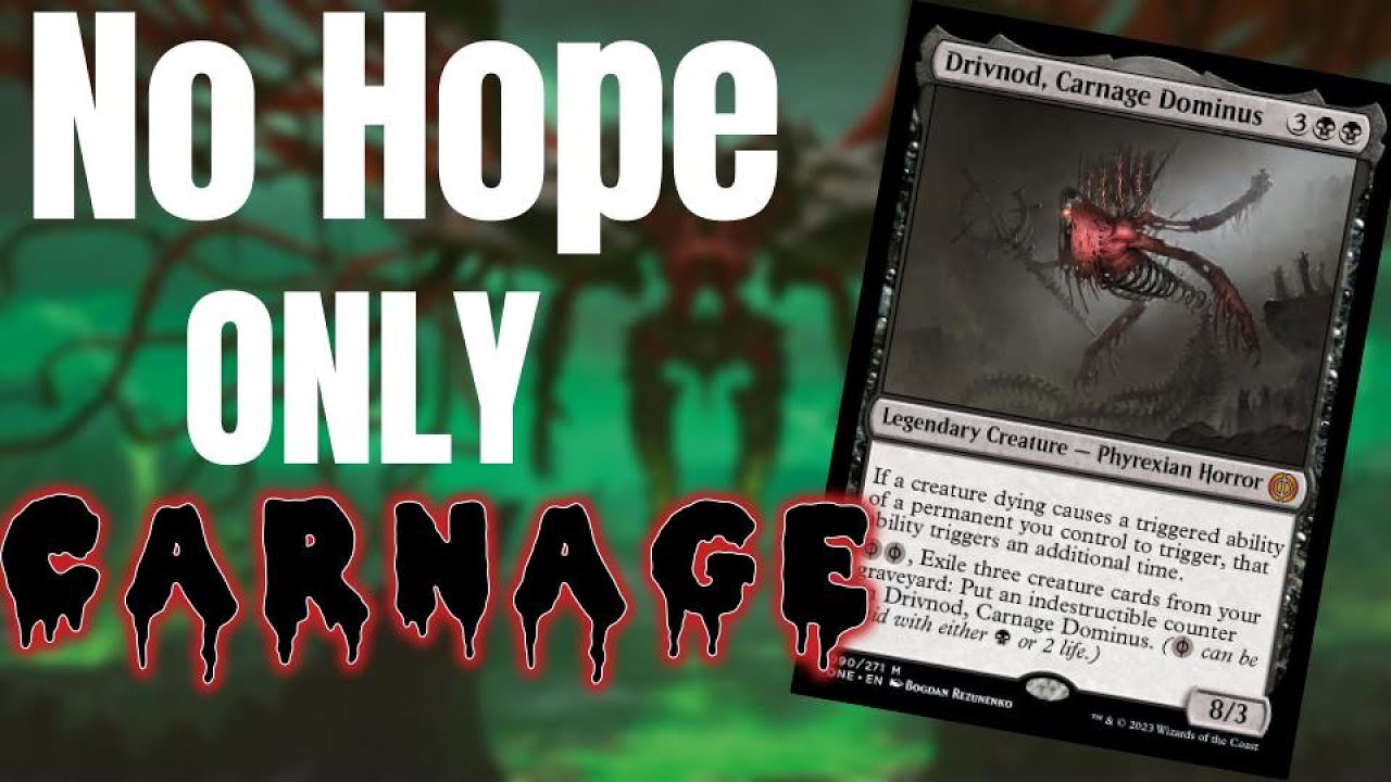 NEW Commander Deck Tech: Drivnod, Carnage Dominus | MTG | EDH| Budget ...