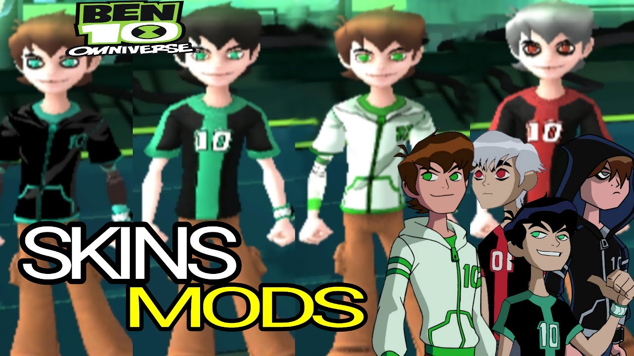 Ben 10 Omniverse Skins Mods(Mod Dolphin PC/Android - YouTube