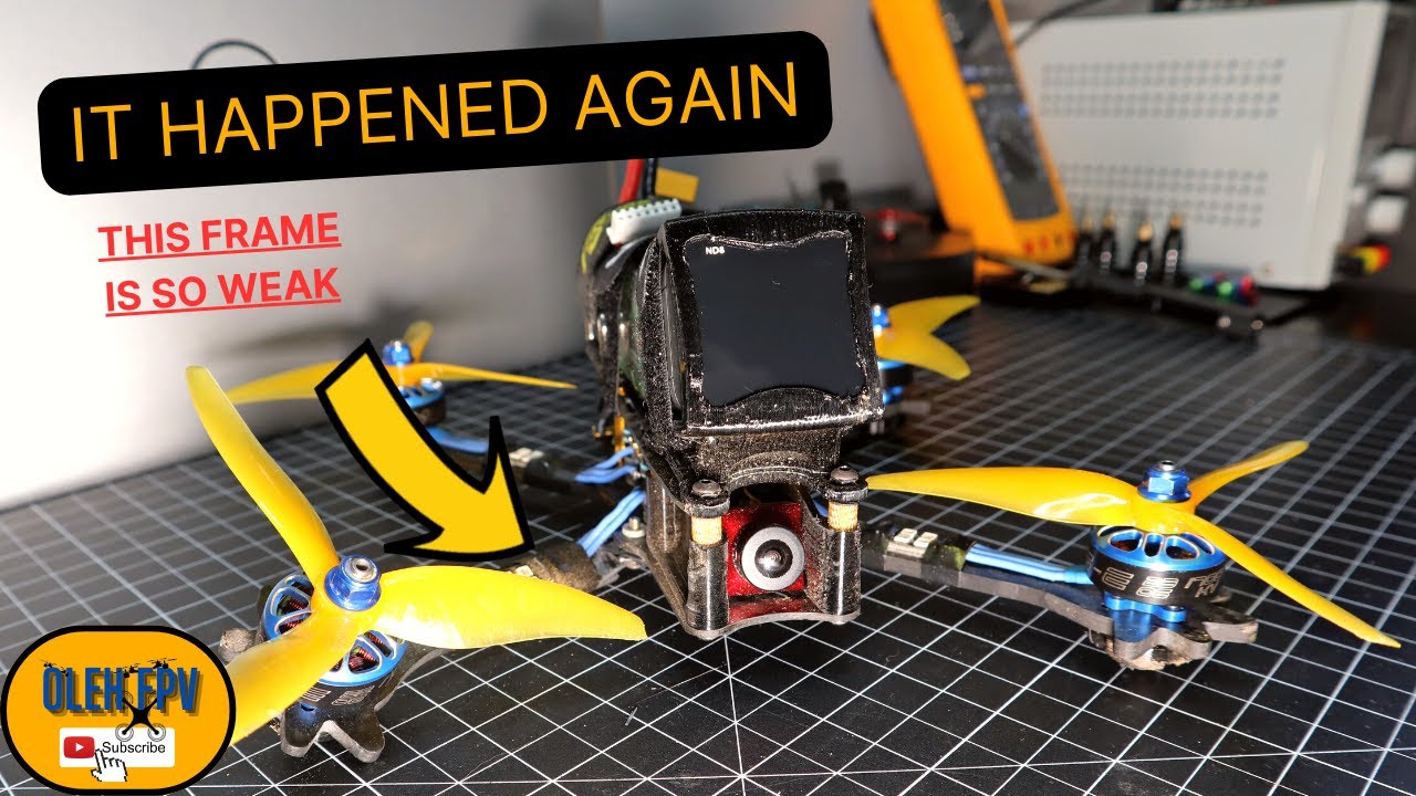 FPV Drone Freestyle | Broken Arm Repair - YouTube