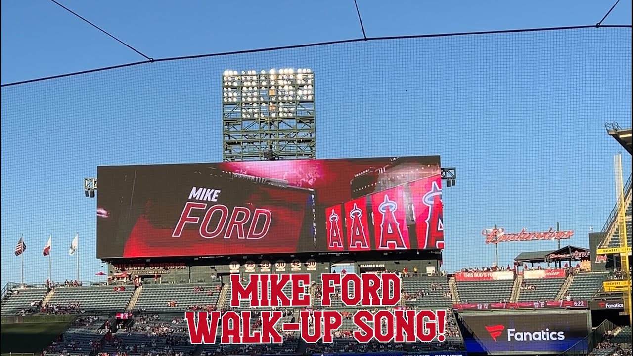 2022 MIKE FORD WALK-UP SONG! | 2022 Angels Baseball - YouTube