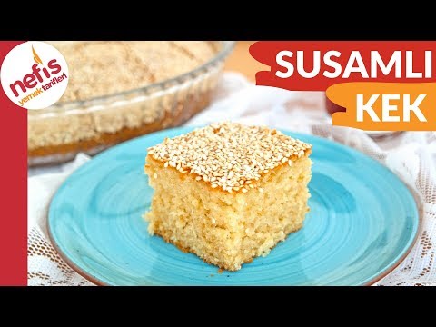 YUMUŞACIK SUSAMLI ANNE KEKİ TARİFİ - Kapış kapış gidecek 😋