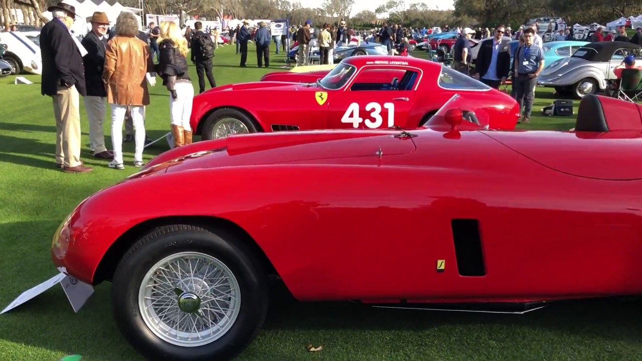 Post-War 40s-50s Italian Streamline RACECARS at Amelia Concours 2018 ...