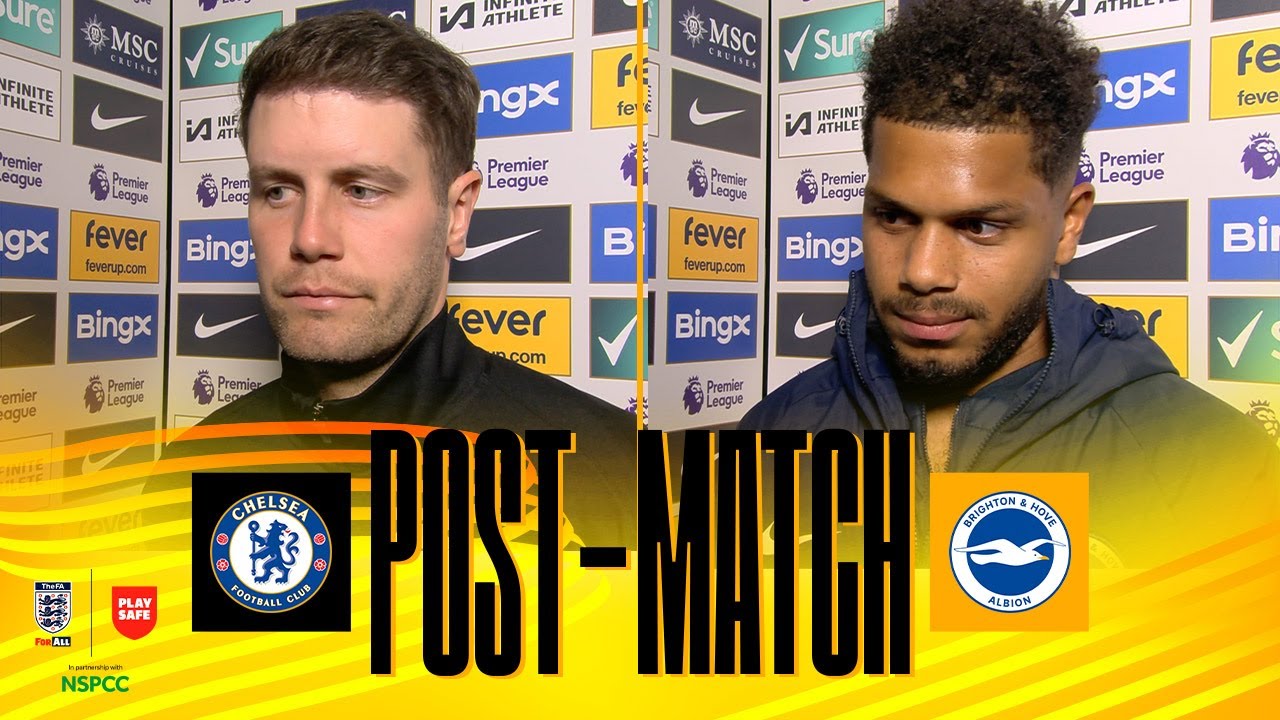 Chelsea Post-Match | Hurzeler And Georginio On Defeat At Stamford ...