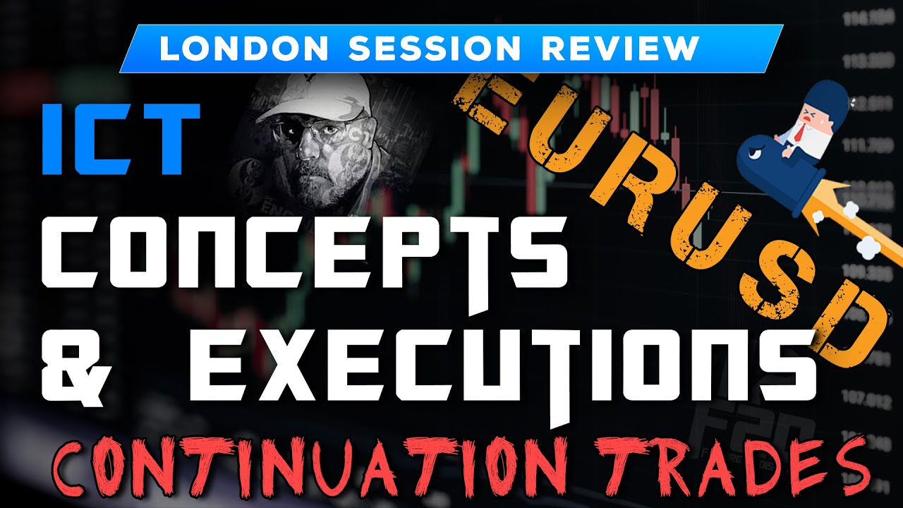 LONDON SESSION | 2 wins | Continuation trades | ICT Concepts Simplified ...