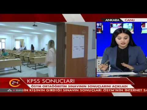 KPSS ortaöğretim sınav sonuçları açıklandı
