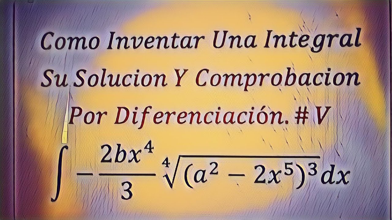 Integrales Algebraicas. # 5 - YouTube