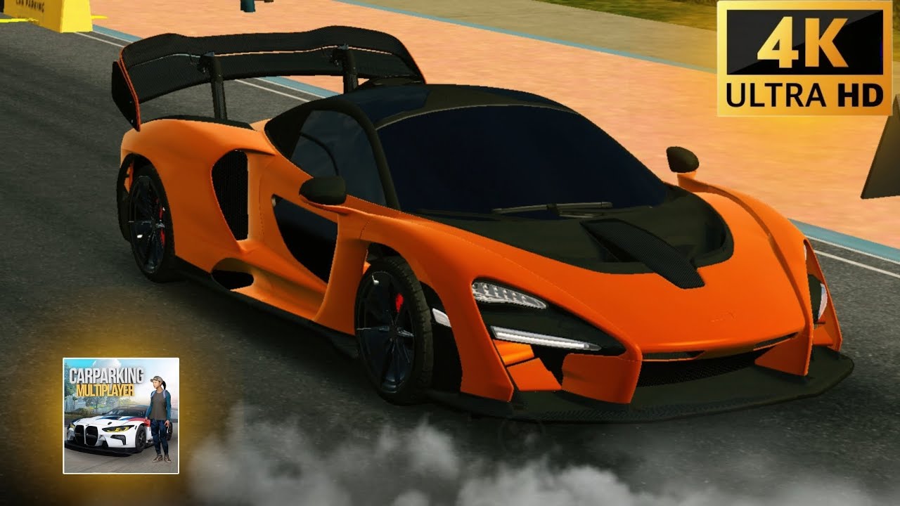 McLaren Senna In 4K-ULTRA Android version car parking multiplayer ...