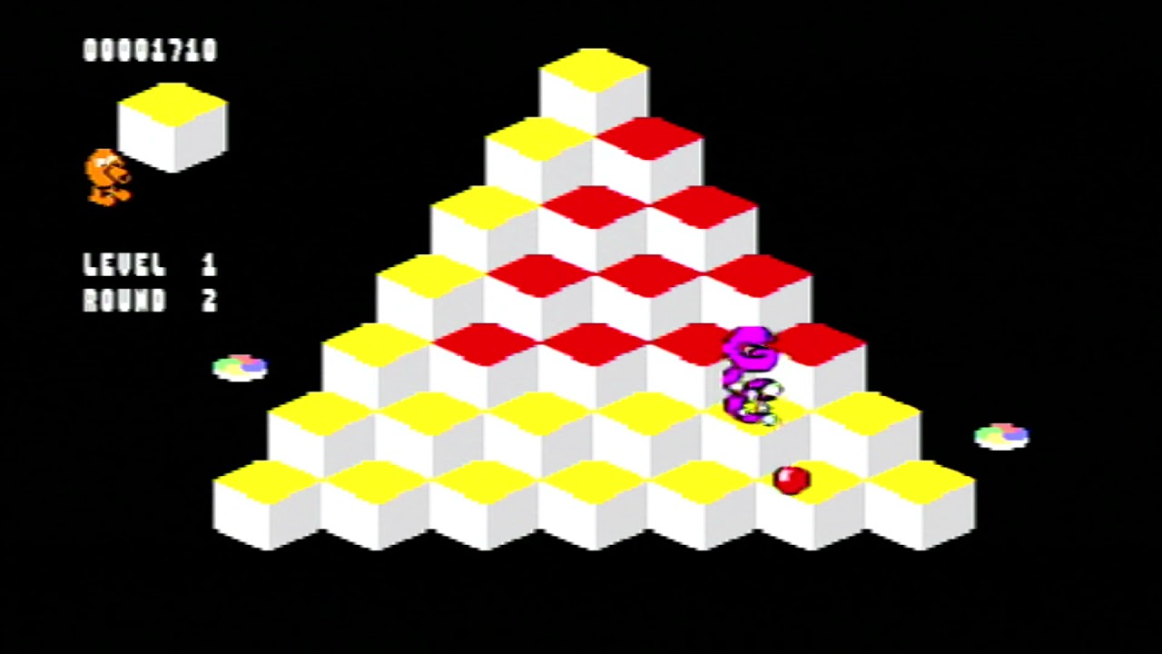 Q-Bert On Ps2 - YouTube