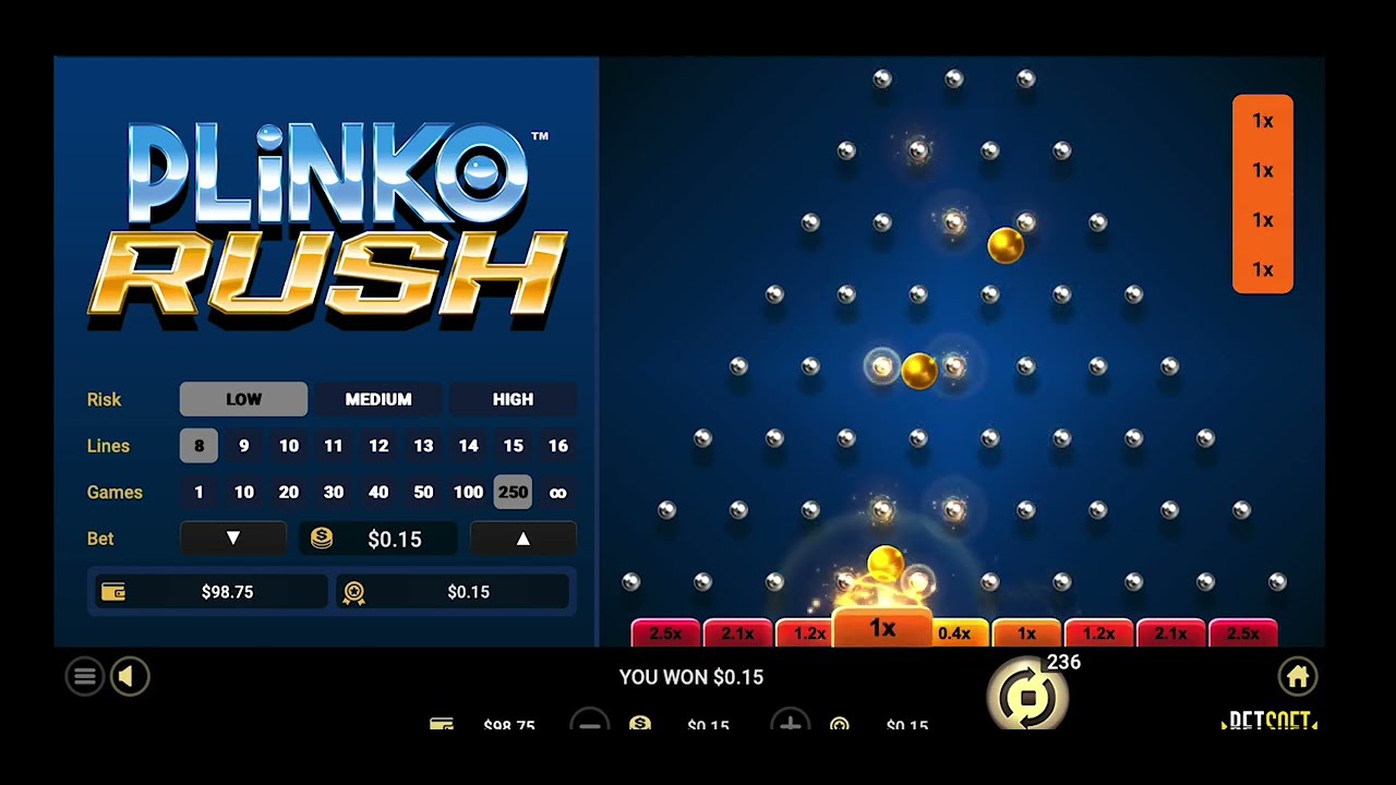 Plinko Rush #gambling - YouTube