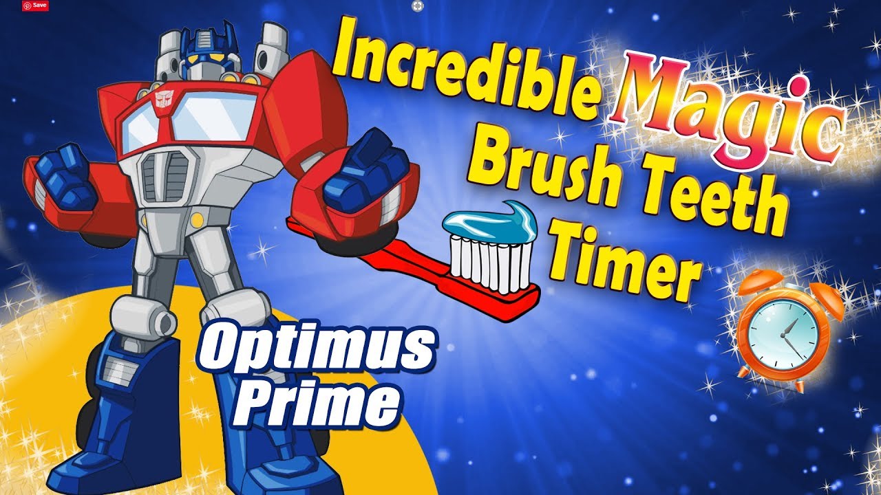 Incredible Magic Timer Transformers Rescue Bots Optimus Prime - YouTube