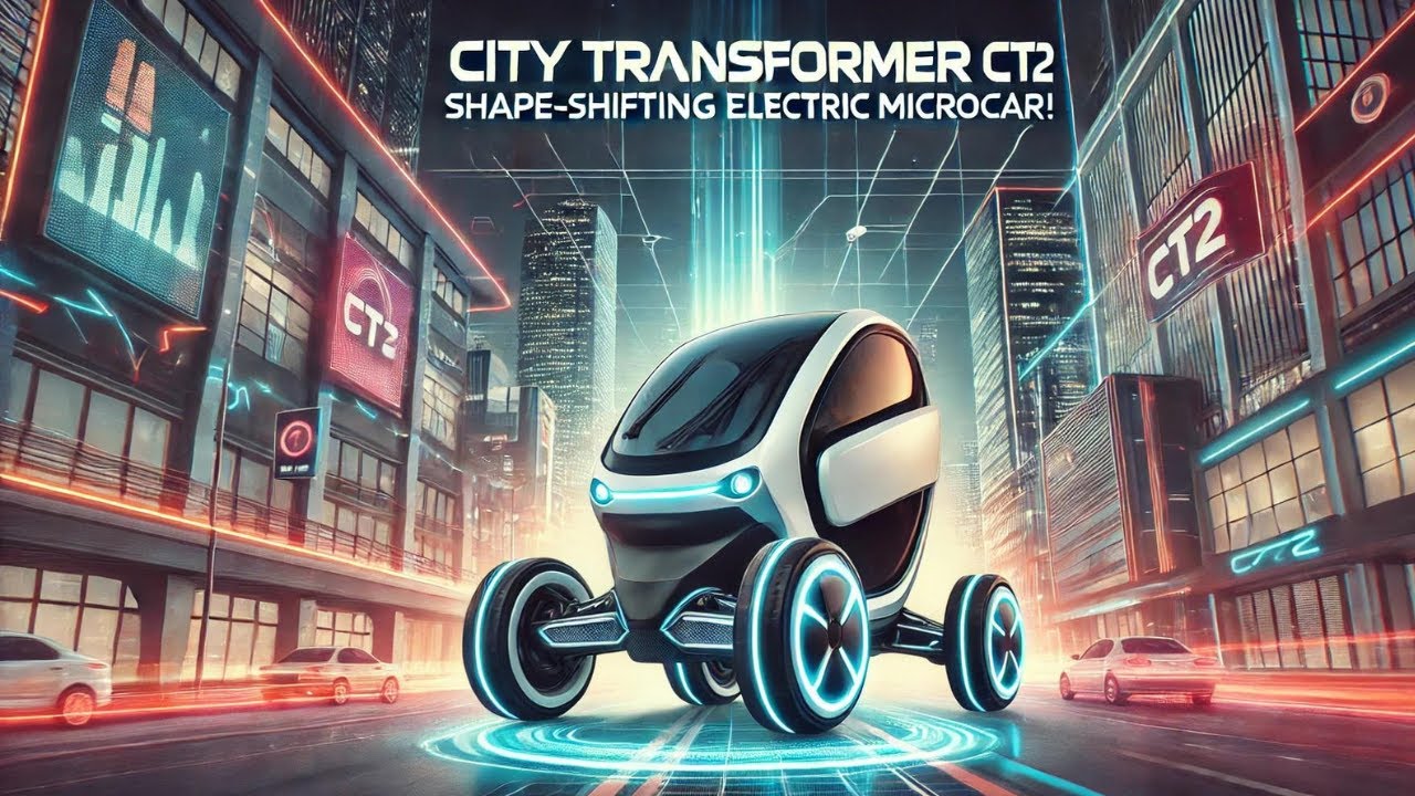 City Transformer: The Microcar That Changes Dimensions While Driving ...