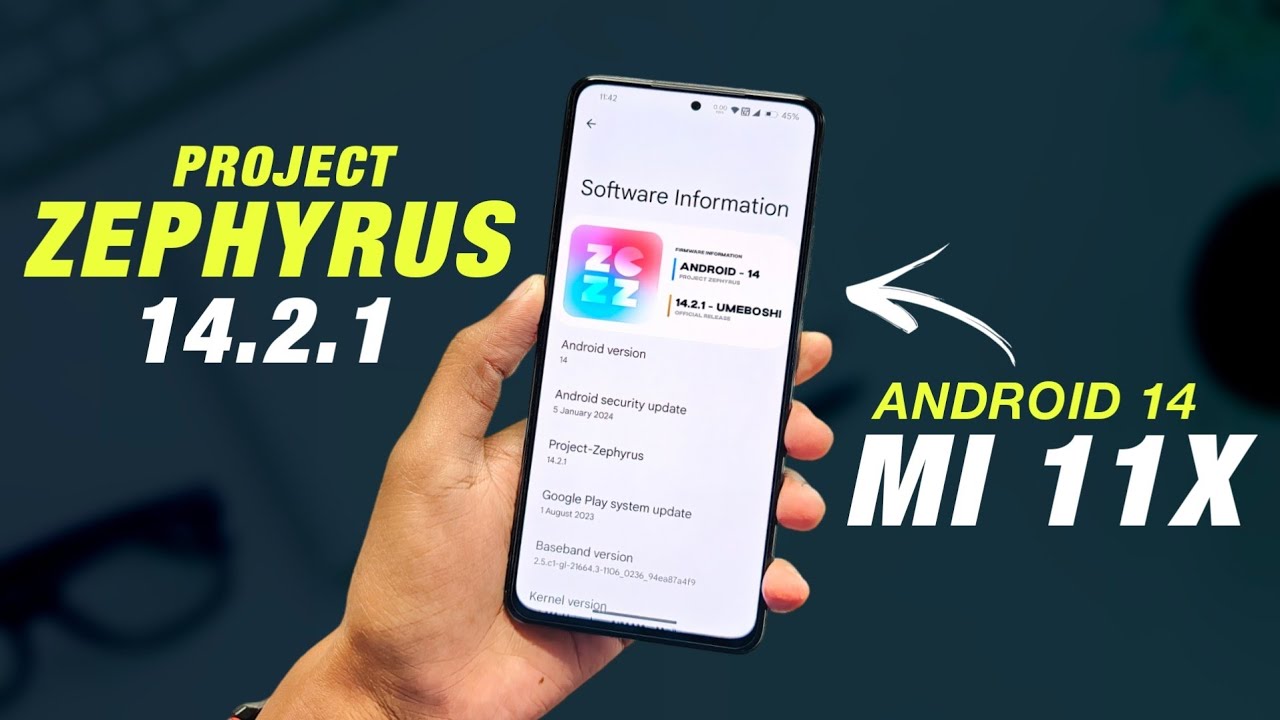 Project Zephyrus 14.2.1 Official For Mi 11X & POCO F3 | Android 14 QPR1 | Added New Features ...