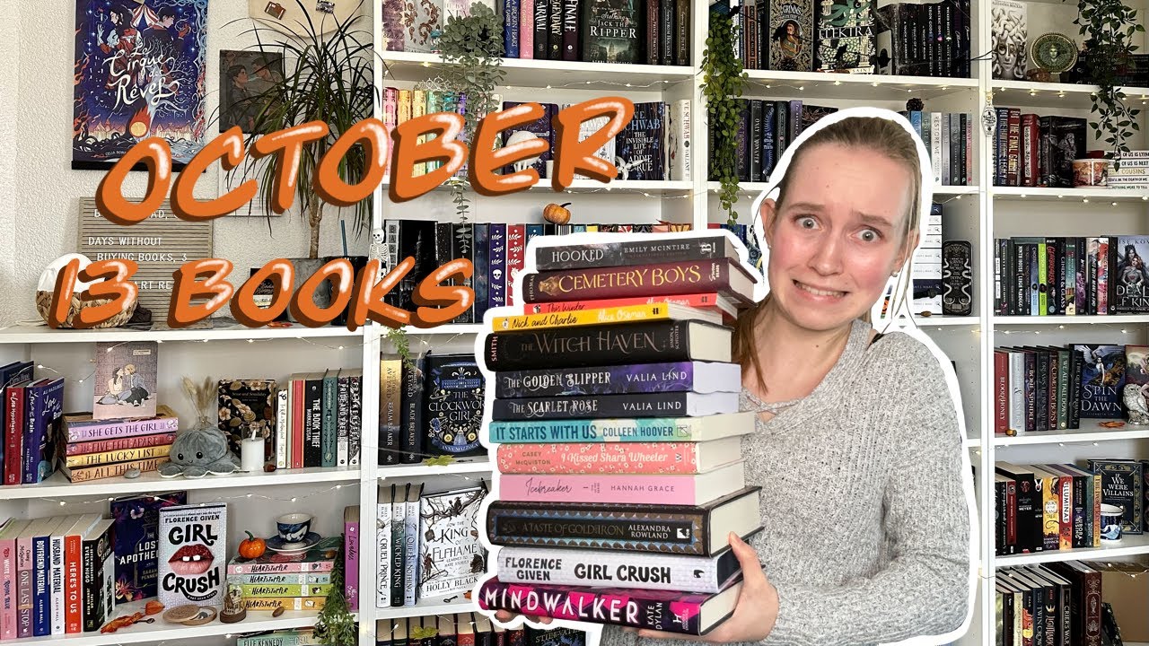ALL THE BOOKS I READ IN OCTOBER | MONTHLY WRAP UP - YouTube
