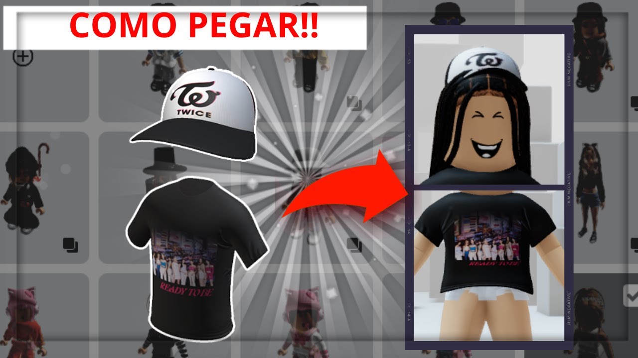 NOVO ITEN GRÁTIS!! COMO PEGAR BONE E BLUSA 3D NO ROBLOX!! - YouTube