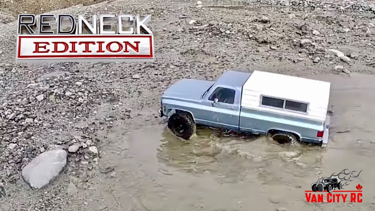 Off-Roading With The Chevy Square Body Farm Truck - YouTube