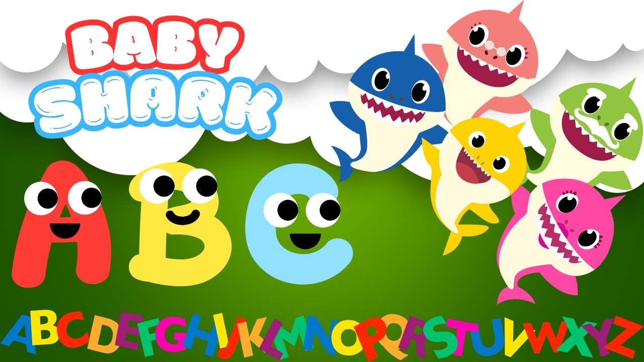 Baby Shark ABC Song | Kids rhymes | ABC song | Alphabets | ABC Nursery ...