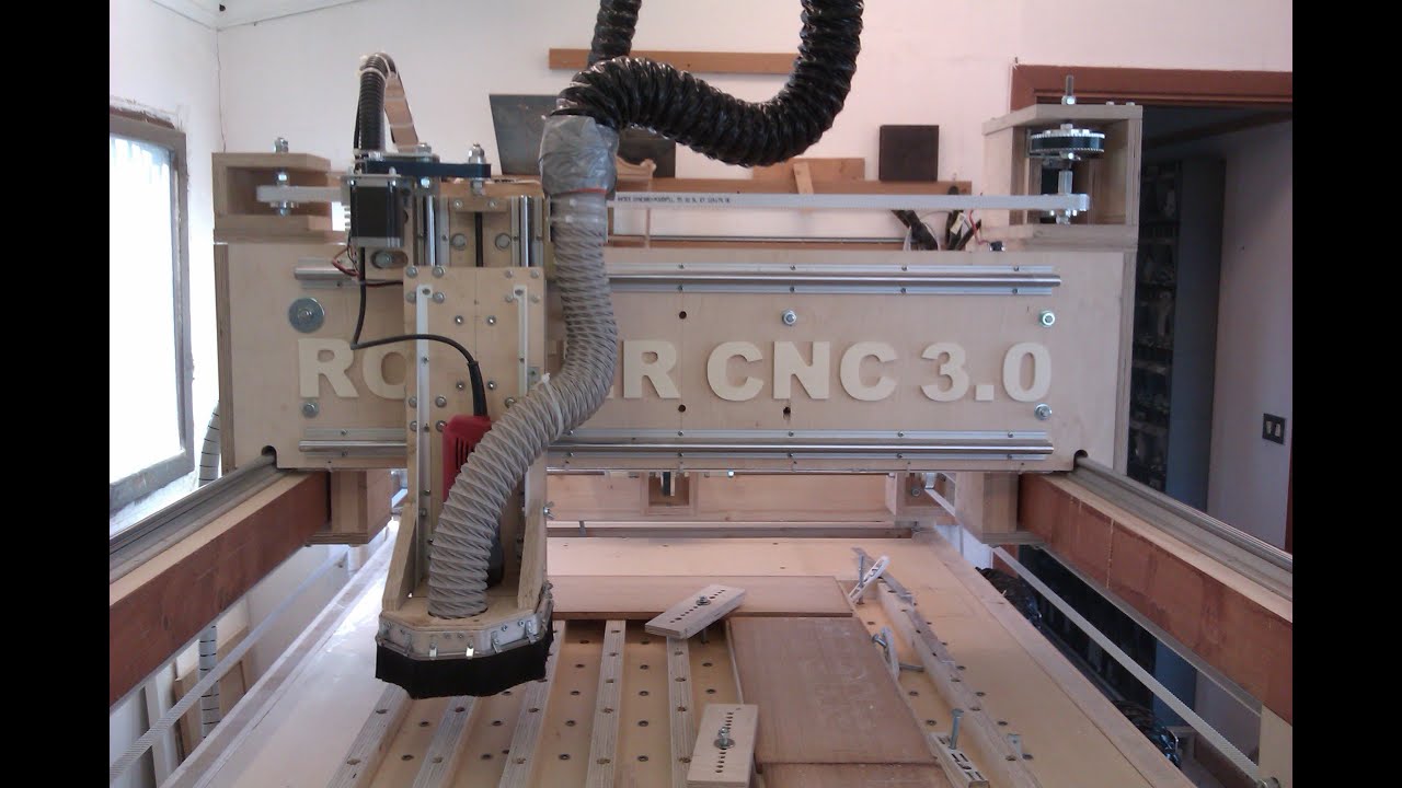 Router CNC 3.0 autocostruito DIY - YouTube
