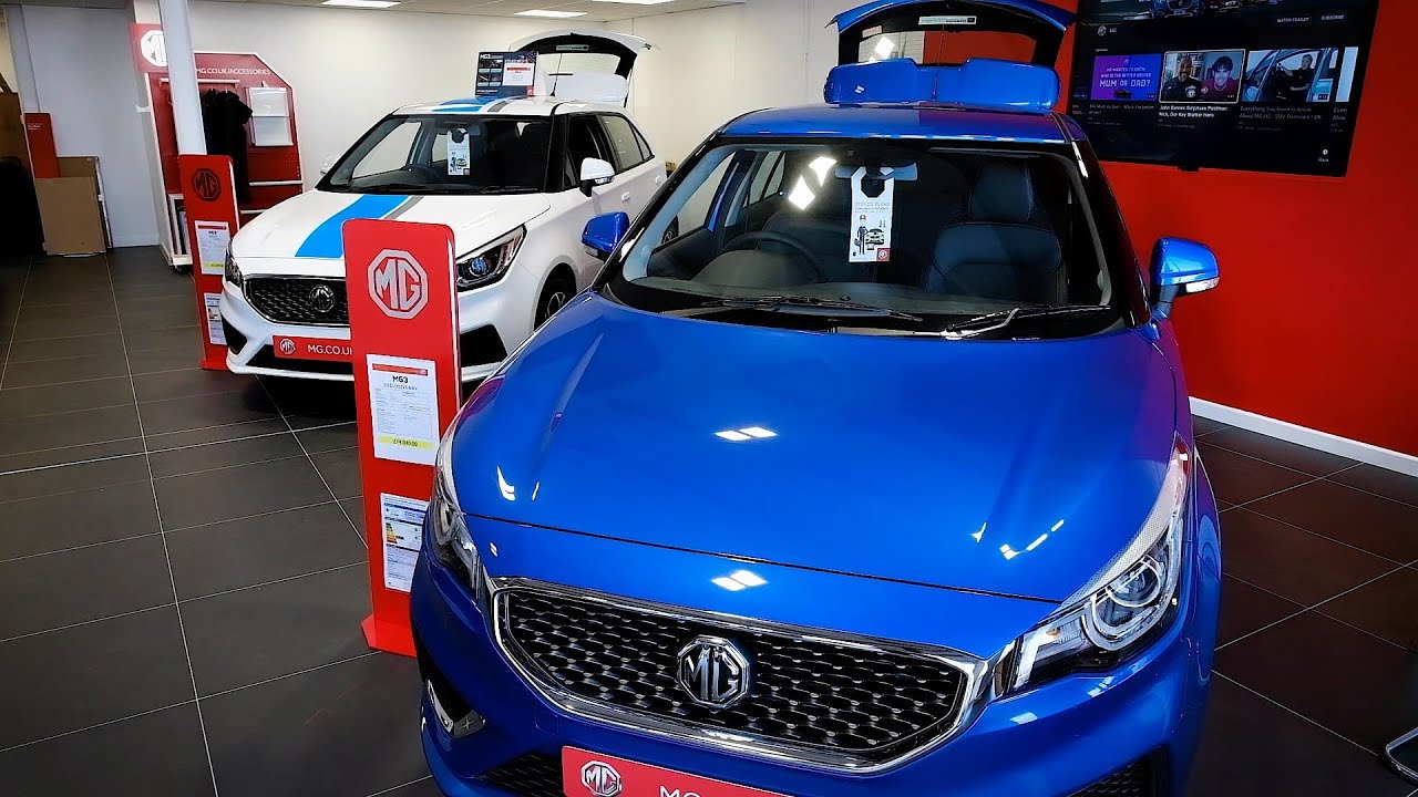 The New MG 3 Now At Hawkins MG Hayle! - YouTube
