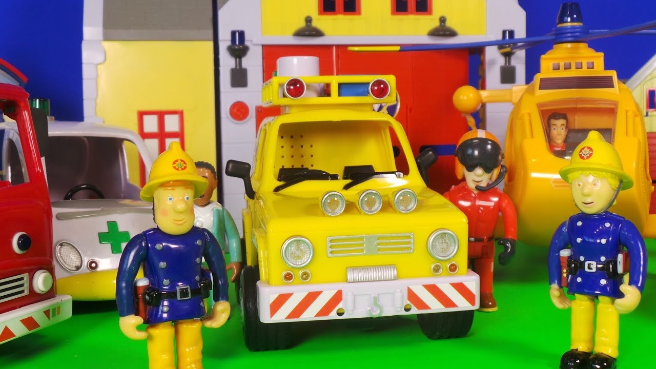 Top 6 Fireman Sam Toys Jupiter Wallaby 2 Helicopter 4X4 & Venus ...